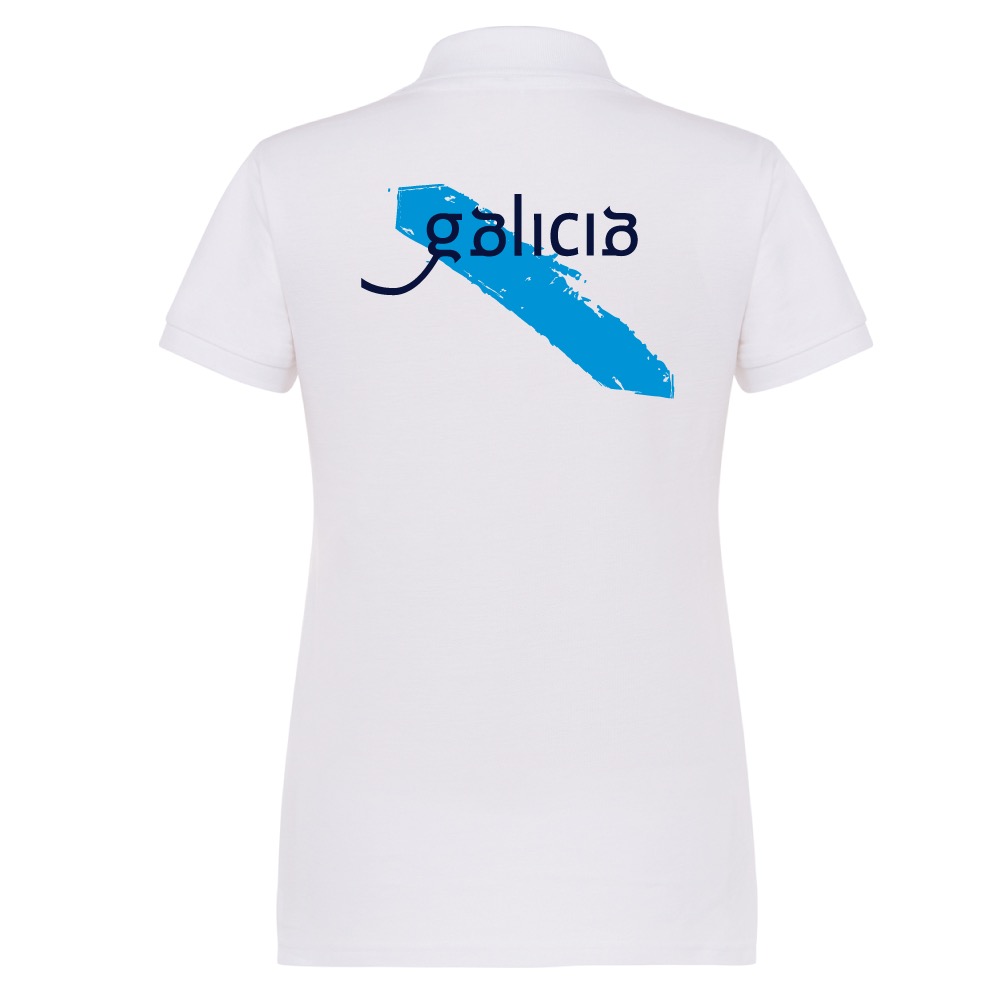 Polo FGA Heritage MC blanco fem - Amura Sport